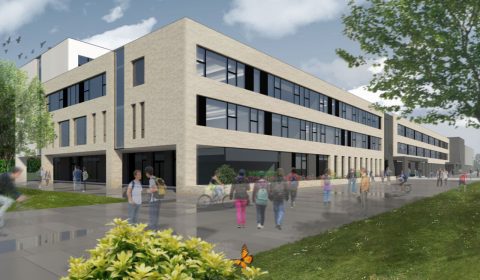 Turf cut as work begins on new Inverness Royal Academy campus - Hub ...