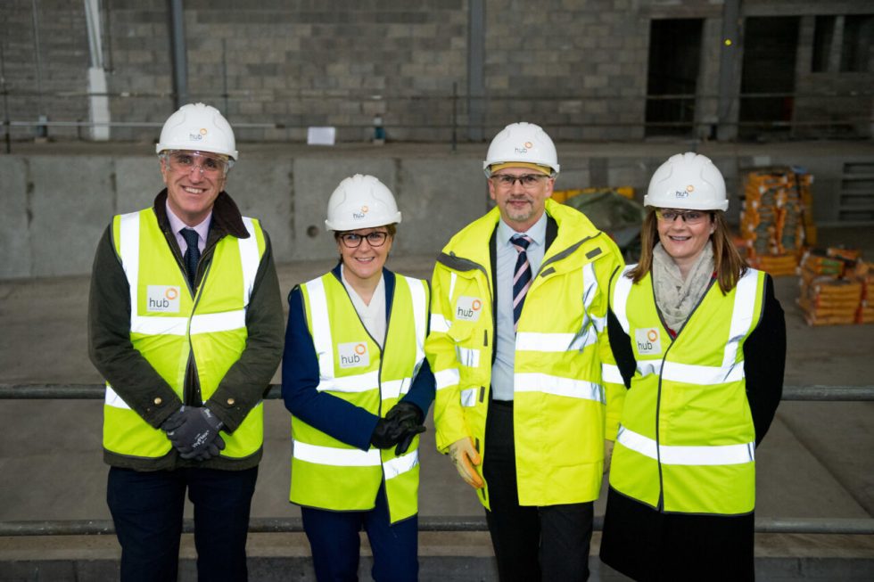 First Minister visits hub North Scotland projects - Hub North Scotland